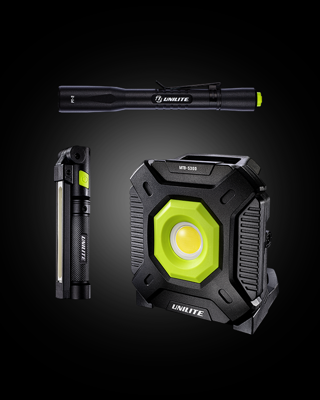 Bundle 2 - Unilite - Portable LED Work Lights